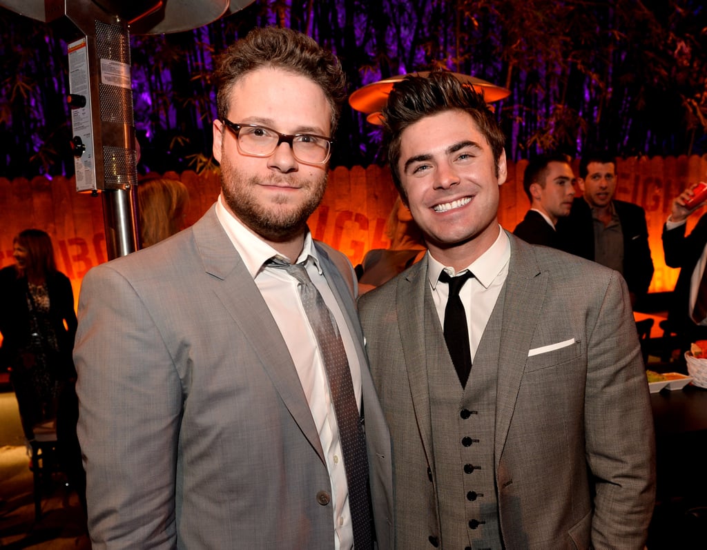 Zac Efron at the Neighbors Premiere in LA | POPSUGAR Celebrity