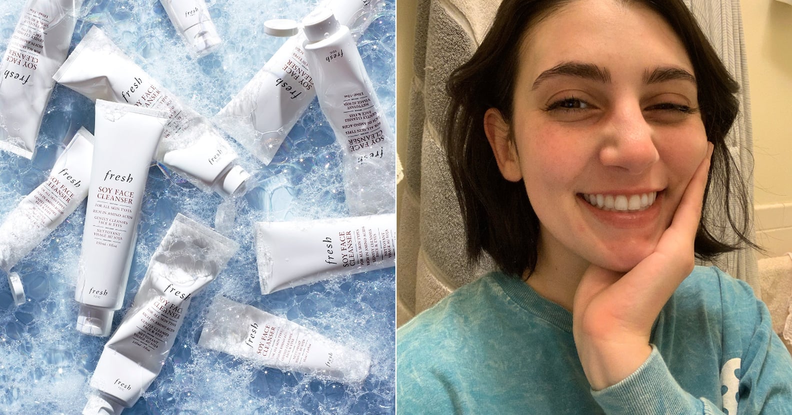 Fresh Soy Makeup-Removing Face Wash Review For Dry Skin | PS Beauty