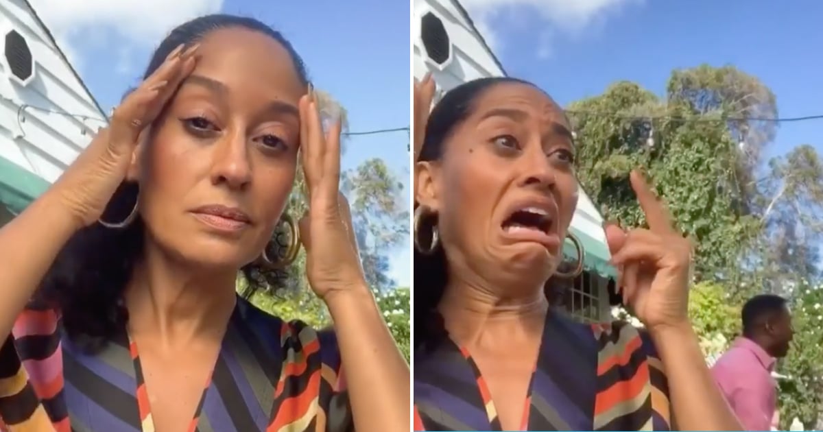 Watch Tracee Ellis Ross Get Bothered by Bugs Again and Again | POPSUGAR ...