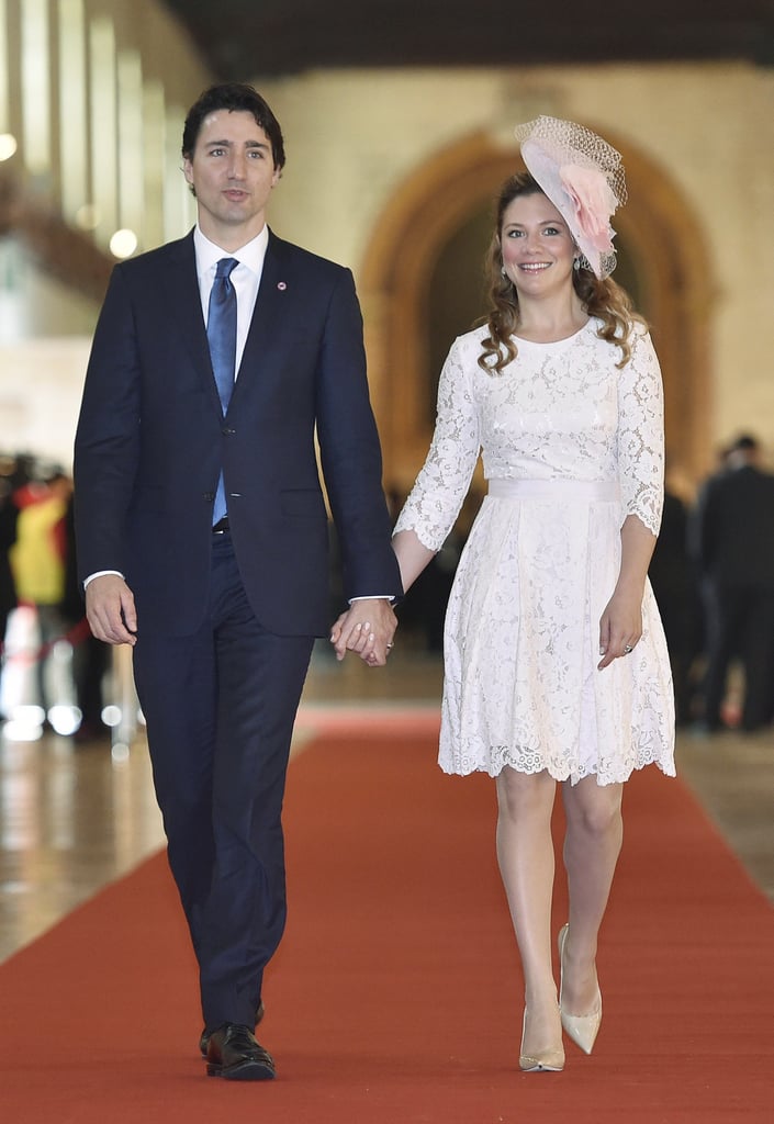 Justin Trudeau and Sophie Gregoire Cute Pictures | POPSUGAR Celebrity ...