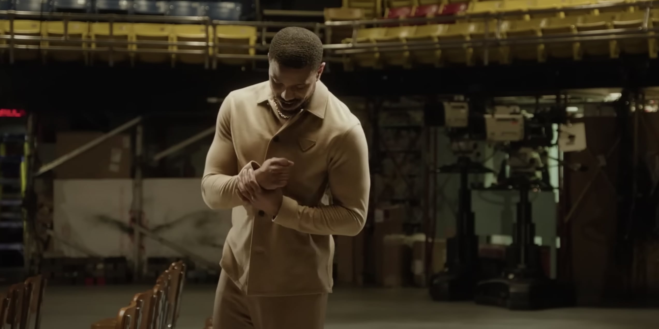 Michael B. Jordan Punches a Cast Member in New SNL Promo | POPSUGAR Fitness