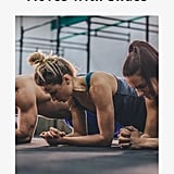 Planks With Sliders | POPSUGAR Fitness