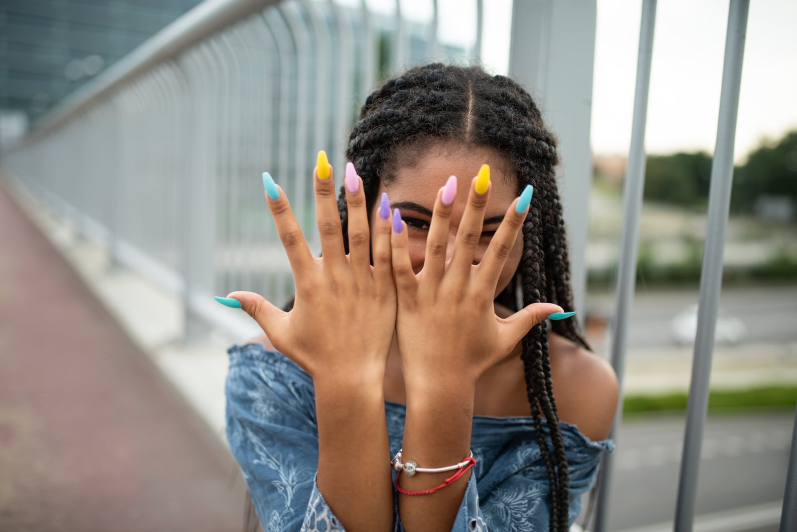 Dopamine Nails Are Trending For Summer | POPSUGAR Beauty