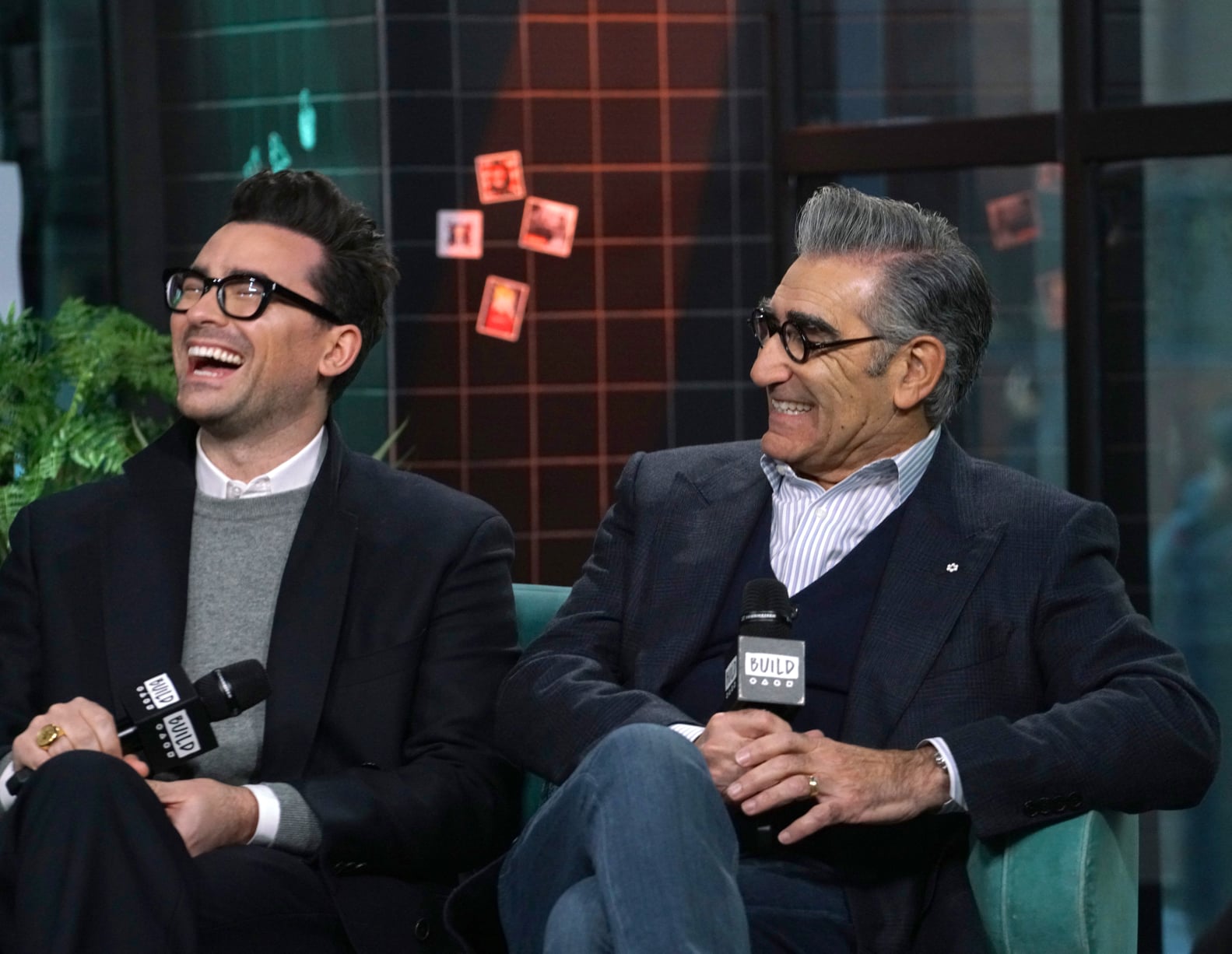 Eugene, Dan, and Sarah Levy Family Pictures | PS Celebrity