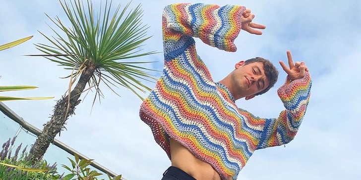 Diver Tom Daley Knits Awesome Crochet Sweaters and Dresses | POPSUGAR ...