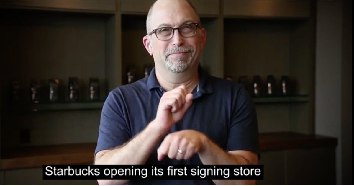 Starbucks Sign Language Store Details | POPSUGAR Food