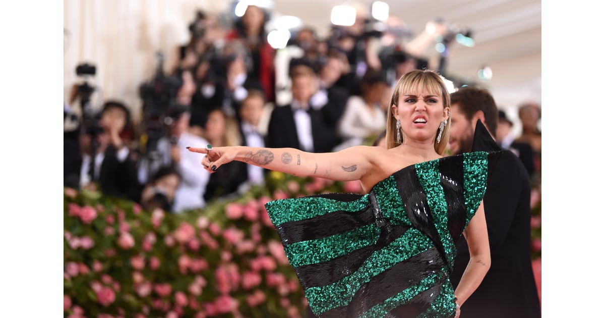 Miley Cyrus | Best Pictures From the 2019 Met Gala | POPSUGAR Celebrity ...