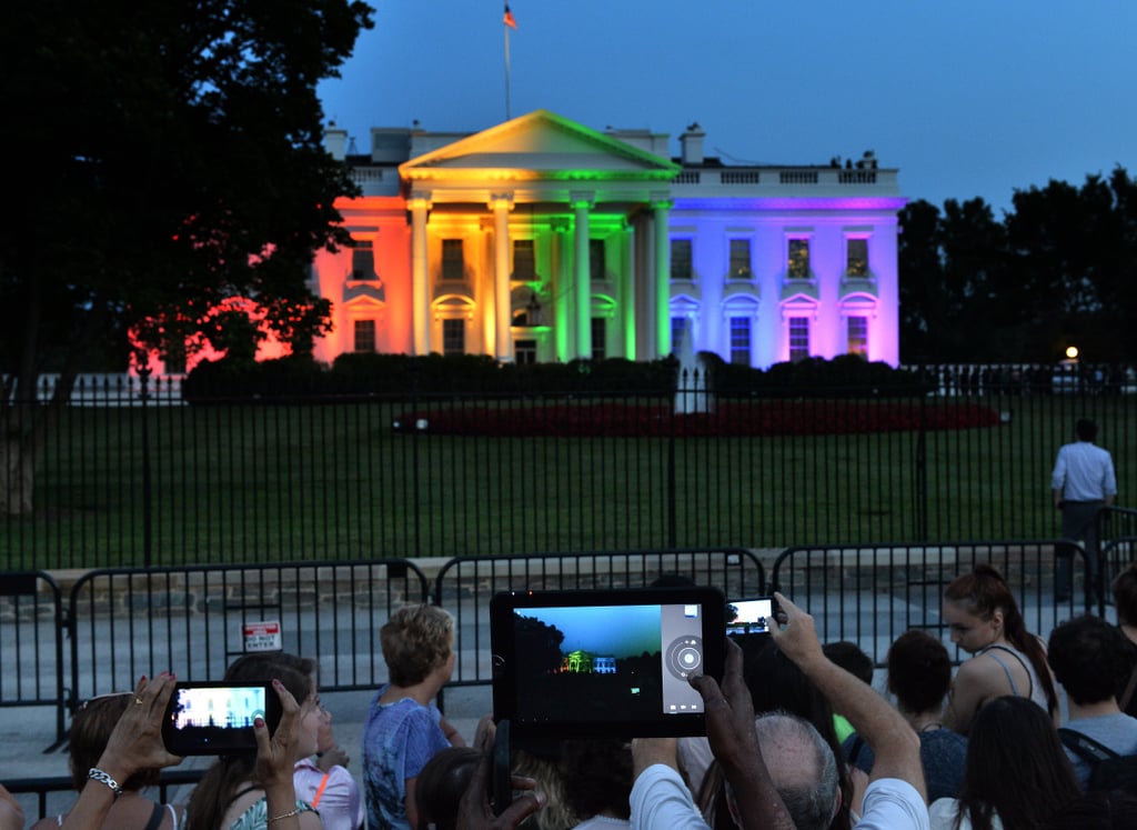 Rainbow White House | Pictures | POPSUGAR Celebrity