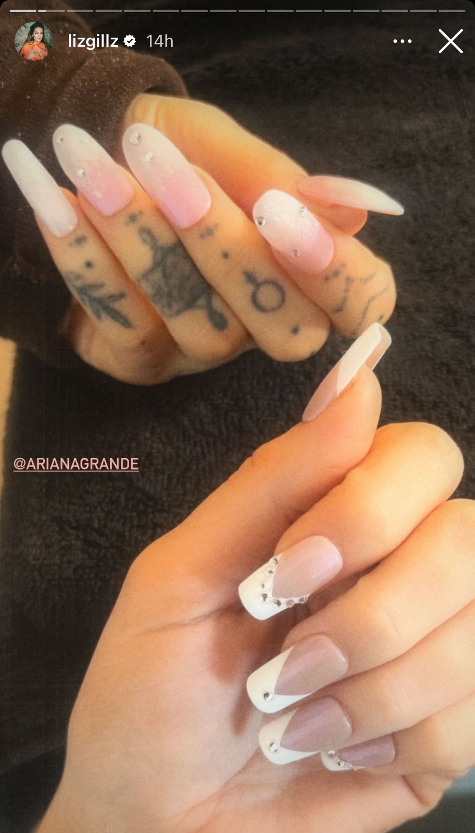 Ariana Grande’s Glinda Nails Are a Nod to the Original | PS Beauty