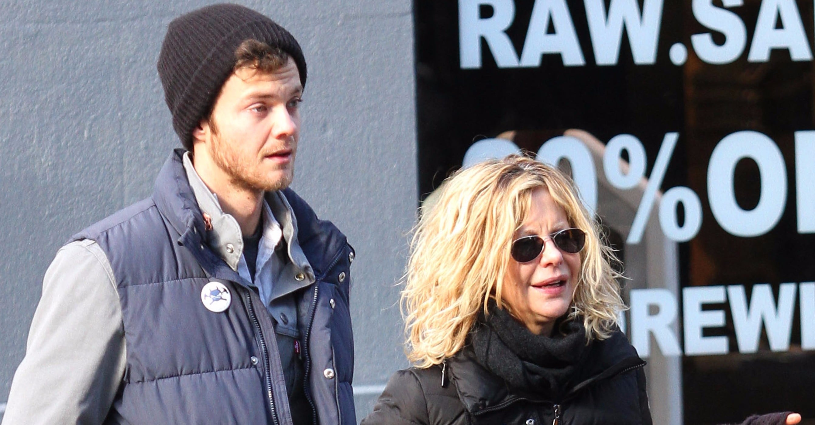 Meg Ryan and Son Jack Out in NYC November 2016 | PS Celebrity