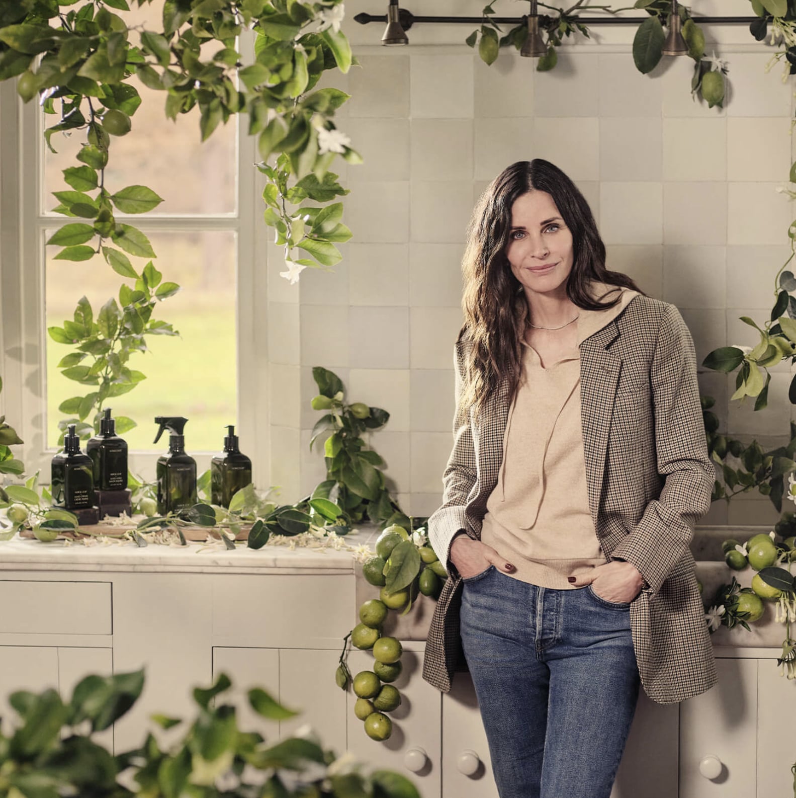Courteney Cox Talks Homecourt's New Room Deodorants | PS Home