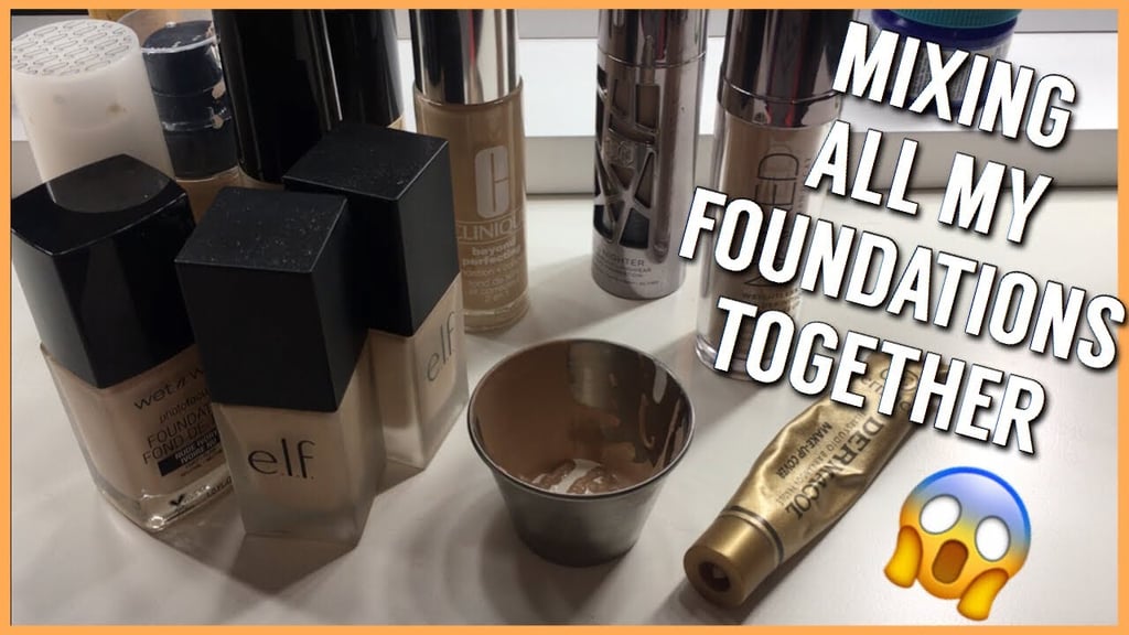 Mix My Foundation Challenge Videos | POPSUGAR Beauty
