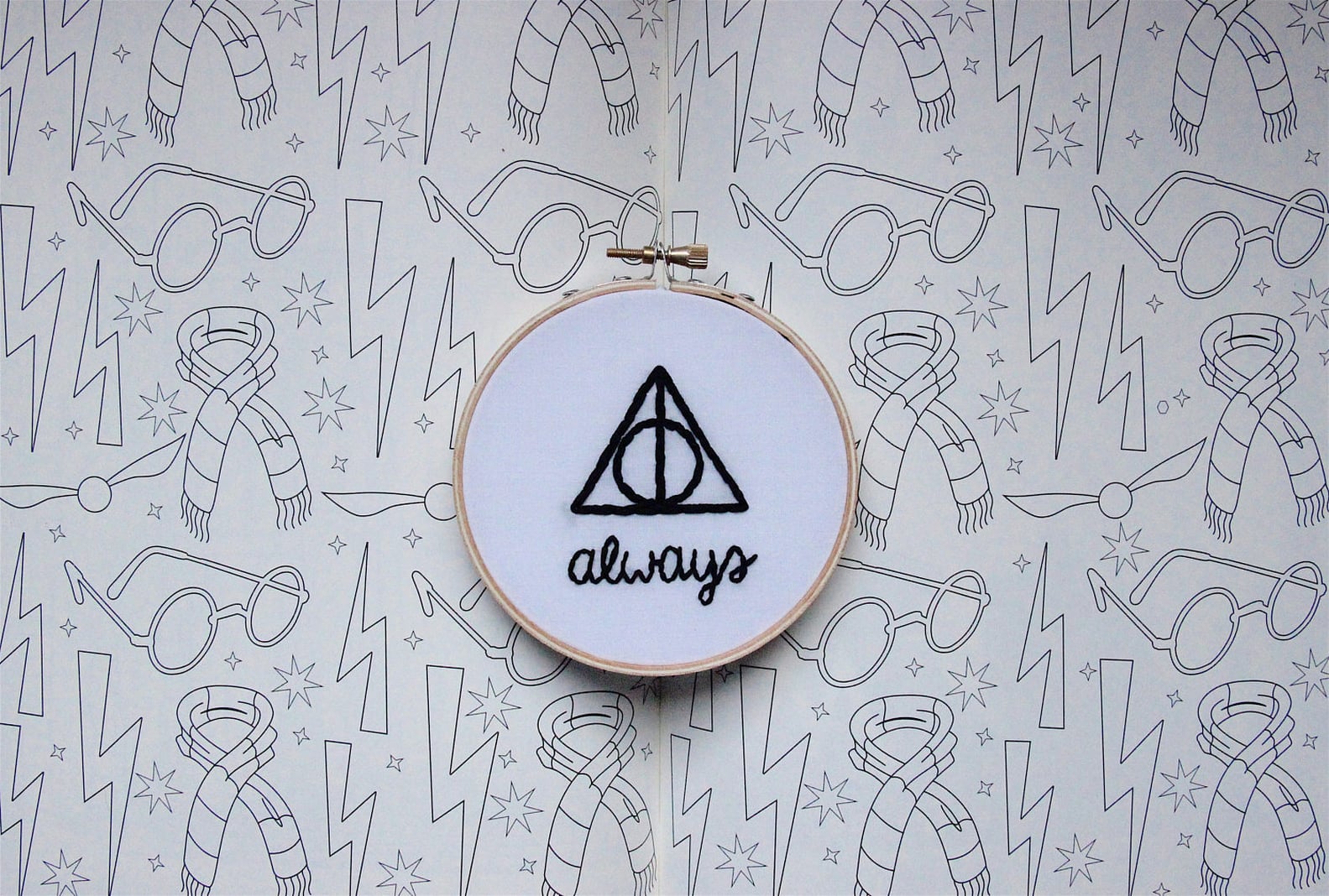Harry Potter Embroidery Hoops | PS Smart Living