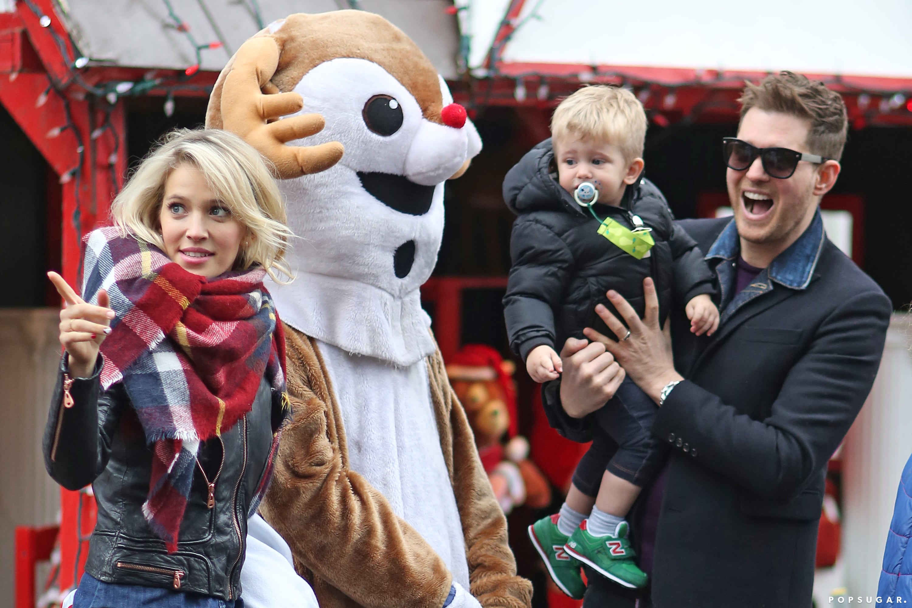 Michael Buble and Family Celebrate Christmas in Vancouver | POPSUGAR ...