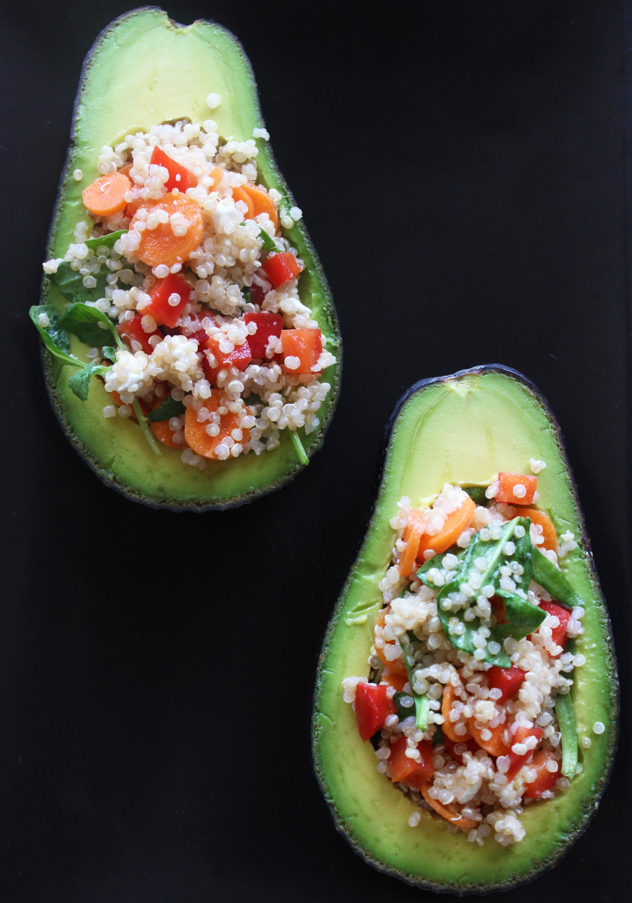 Quinoa-Stuffed Avocado | POPSUGAR Fitness
