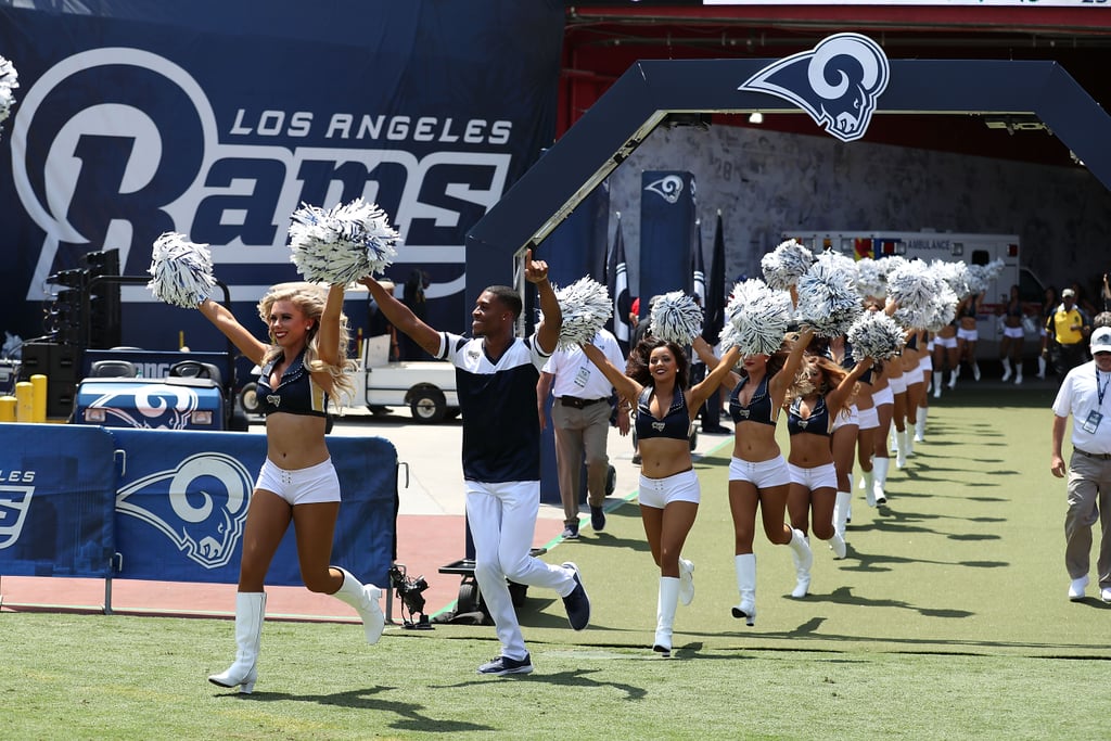 Male Cheerleaders Perform At Super Bowl For The First Time Popsugar