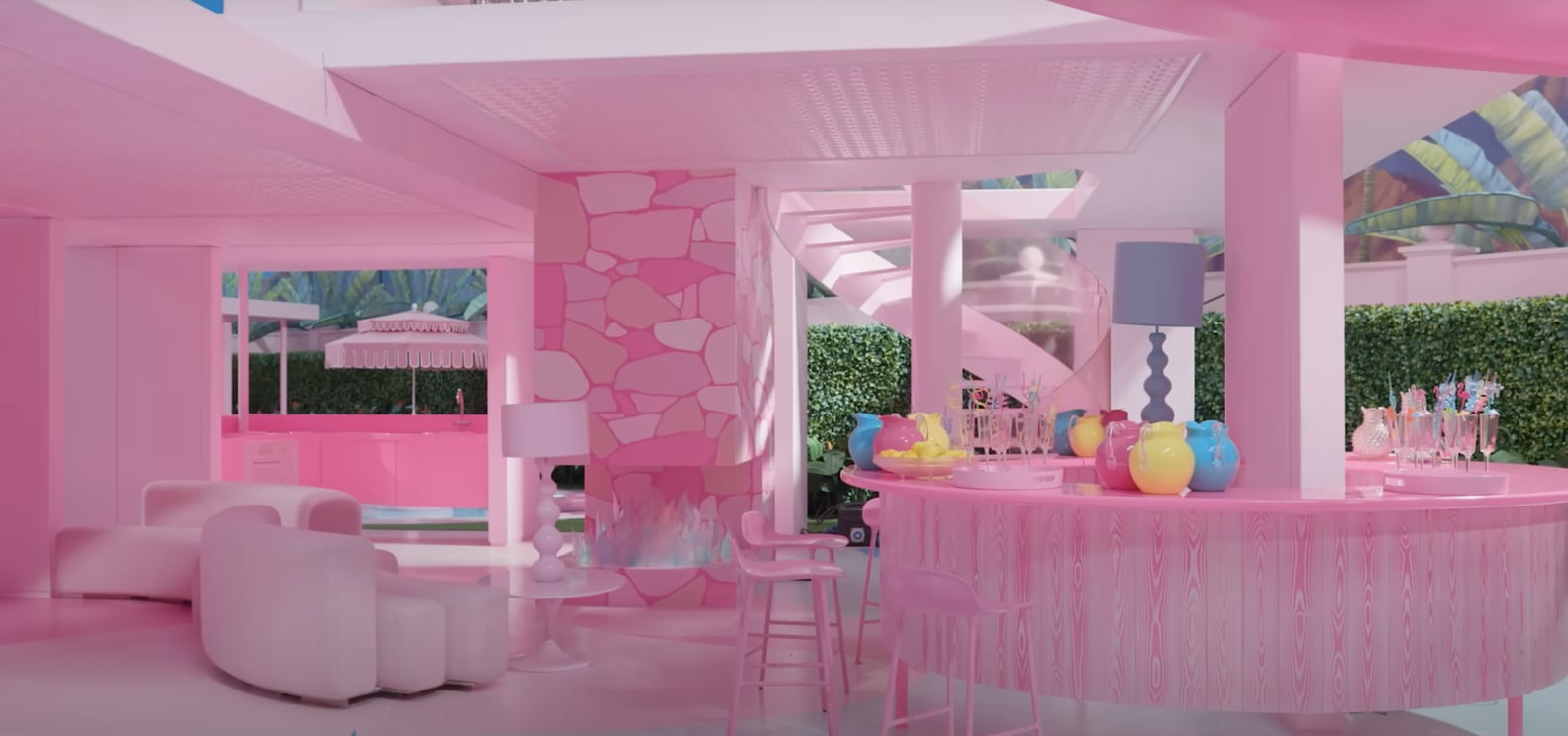 Margot Robbie Tours Barbie Movie Dreamhouse | Video | PS Home