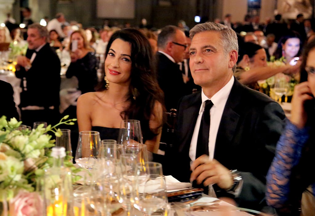 George Clooney and Amal Alamuddin Red Carpet Pictures | POPSUGAR Celebrity