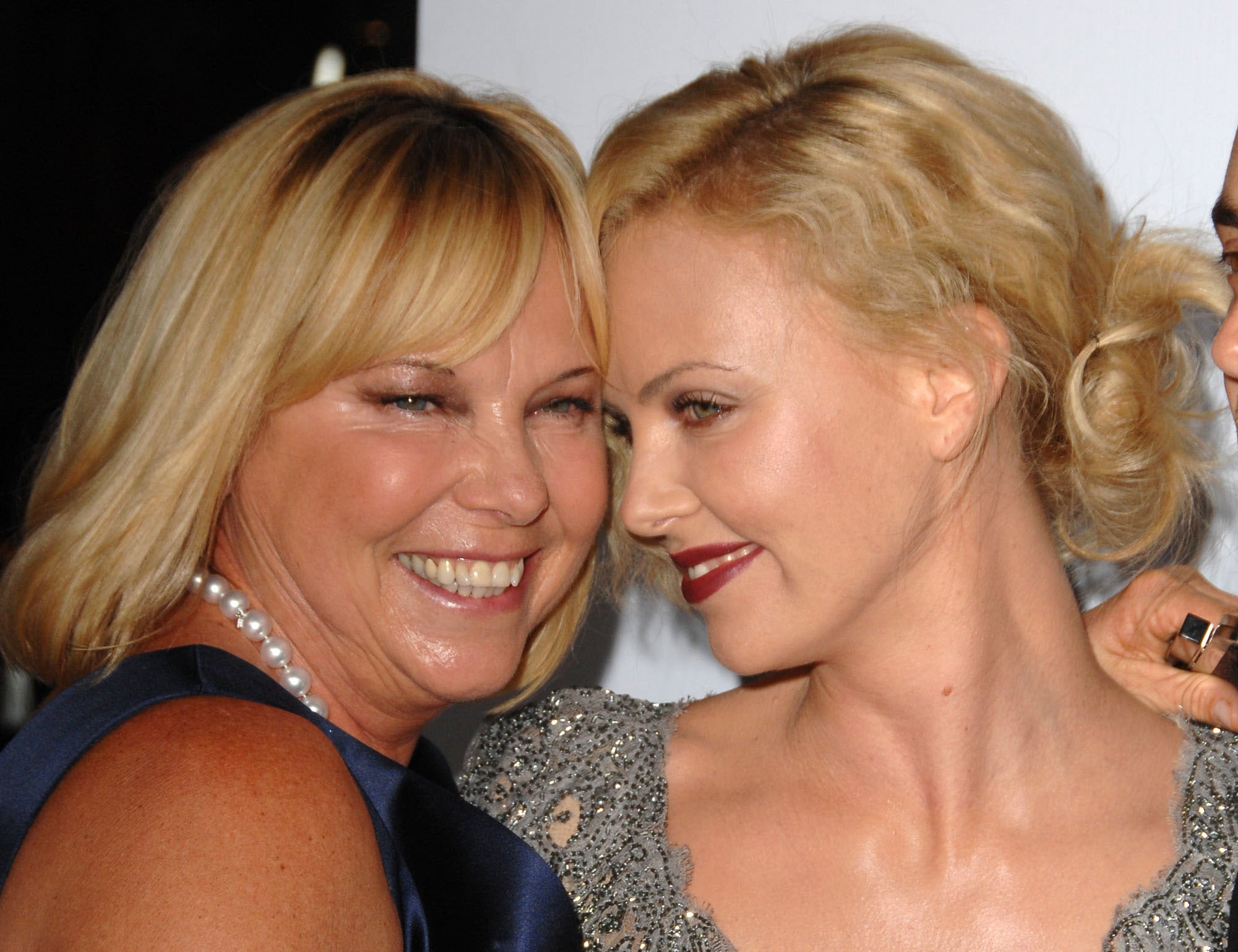 Charlize Theron And Mother