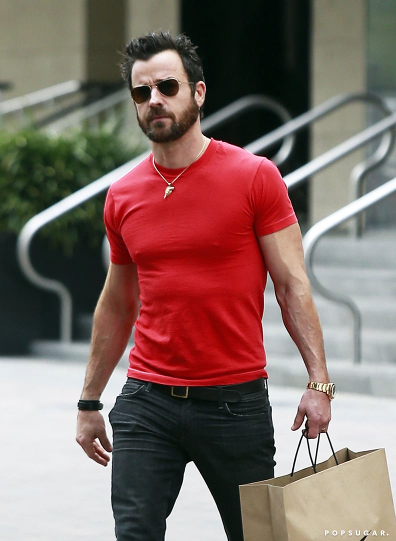 Justin Theroux Out In La April 2016 Ps Celebrity