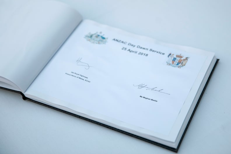 Meghan Markle's Handwriting Pictures | POPSUGAR Celebrity
