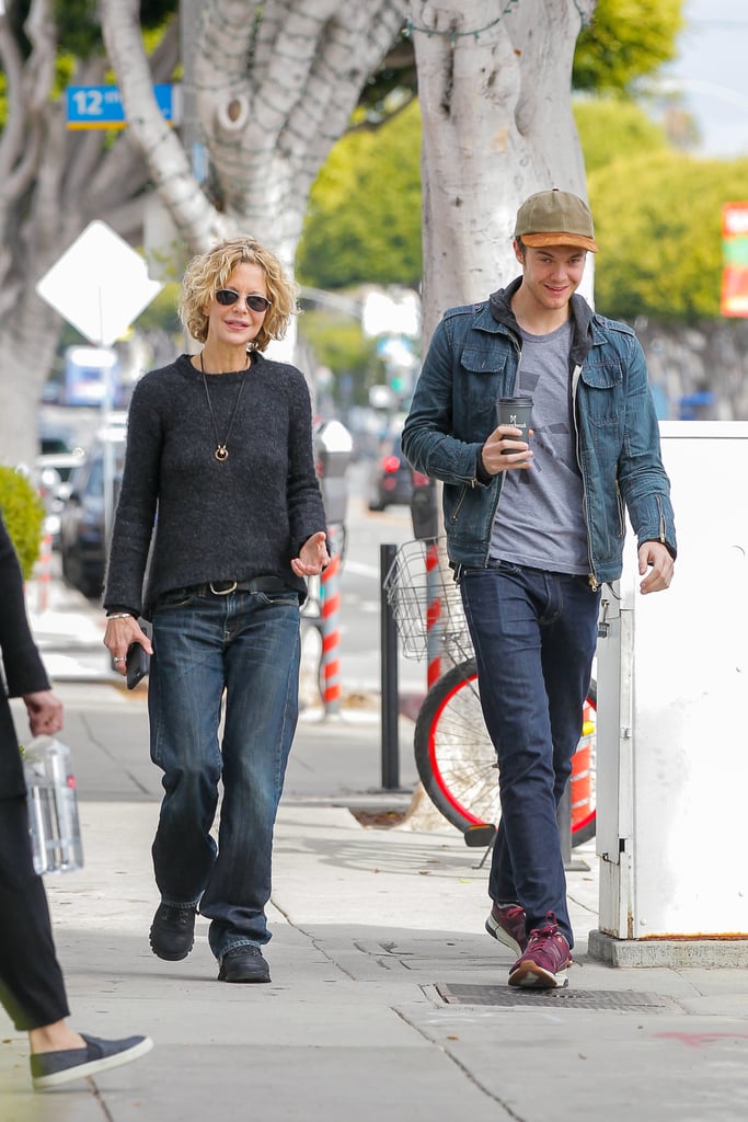 Meg Ryan and Son Jack in LA January 2016 | POPSUGAR Celebrity Photo 9