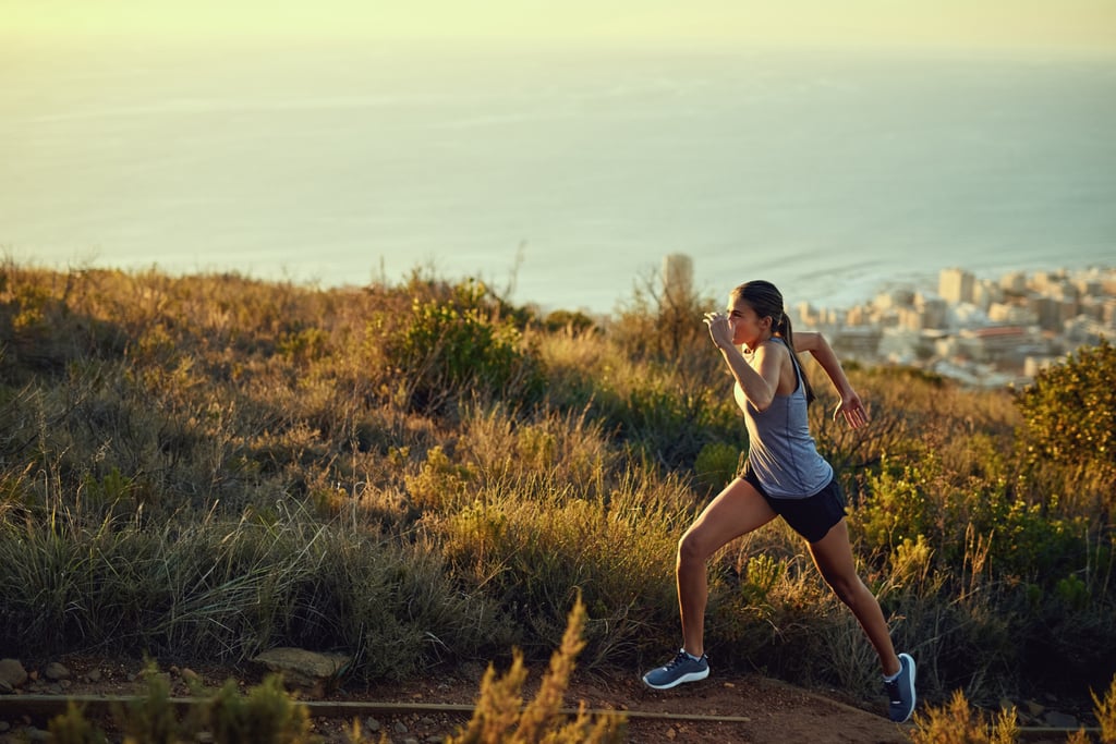Outdoor Interval Hill Running Workout | POPSUGAR Fitness