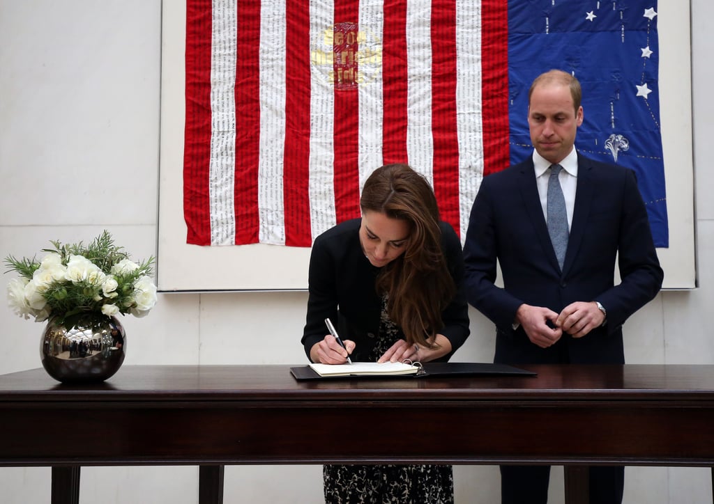 Kate Middleton Prince William Pay Respects Orlando Shooting | POPSUGAR ...