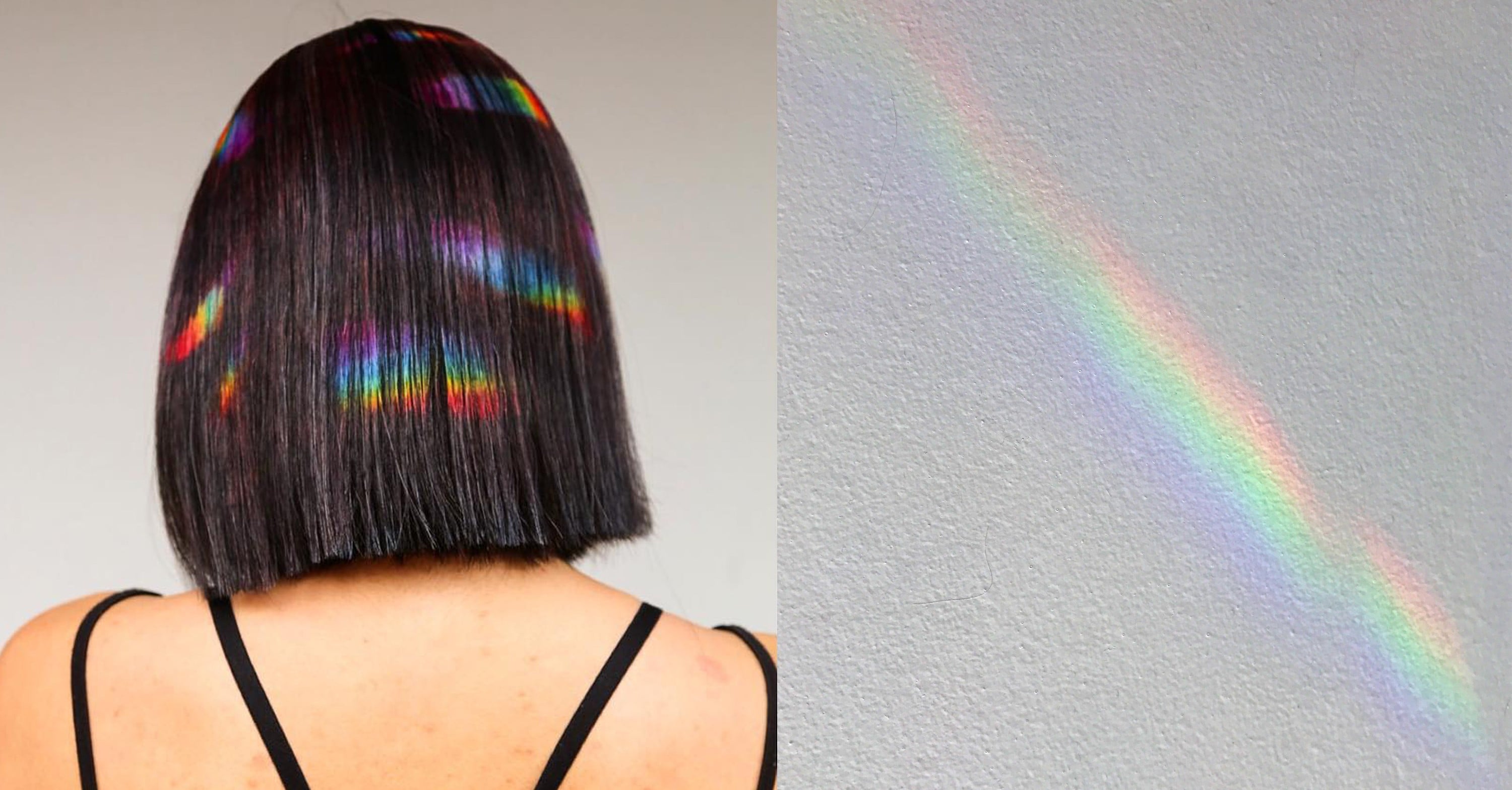 Rainbow Reflection Hair Trend | PS UK Beauty