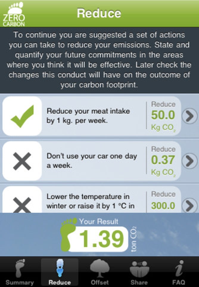 iPhone Apps For Carbon Footprint | PS Tech