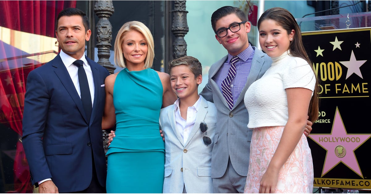 Kelly Ripa and Mark Consuelos Family Pictures | POPSUGAR Celebrity