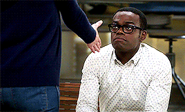 The Good Place Chidi and Eleanor GIFs | PS Entertainment