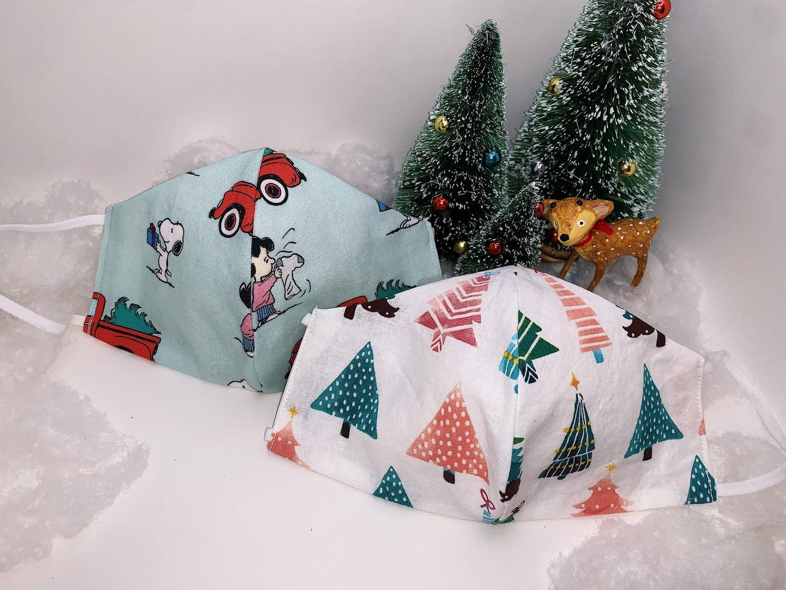 Christmas-Themed Fabric Face Masks | PS Smart Living