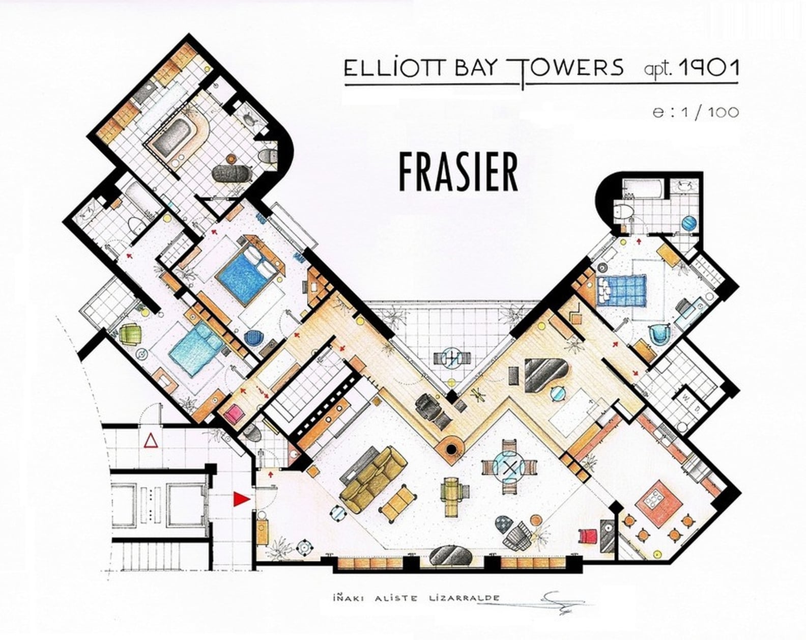 Floor Plans For Houses in TV Shows and Movies | POPSUGAR Home