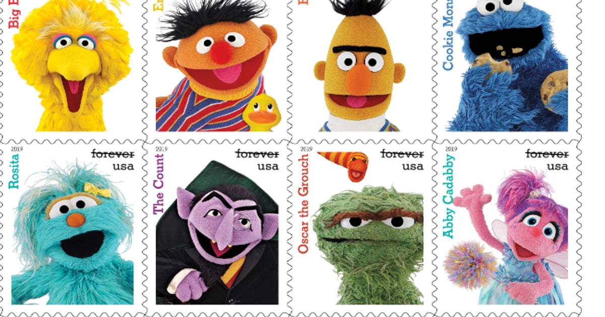 Sesame Street Stamps at USPS 2019 | POPSUGAR Family