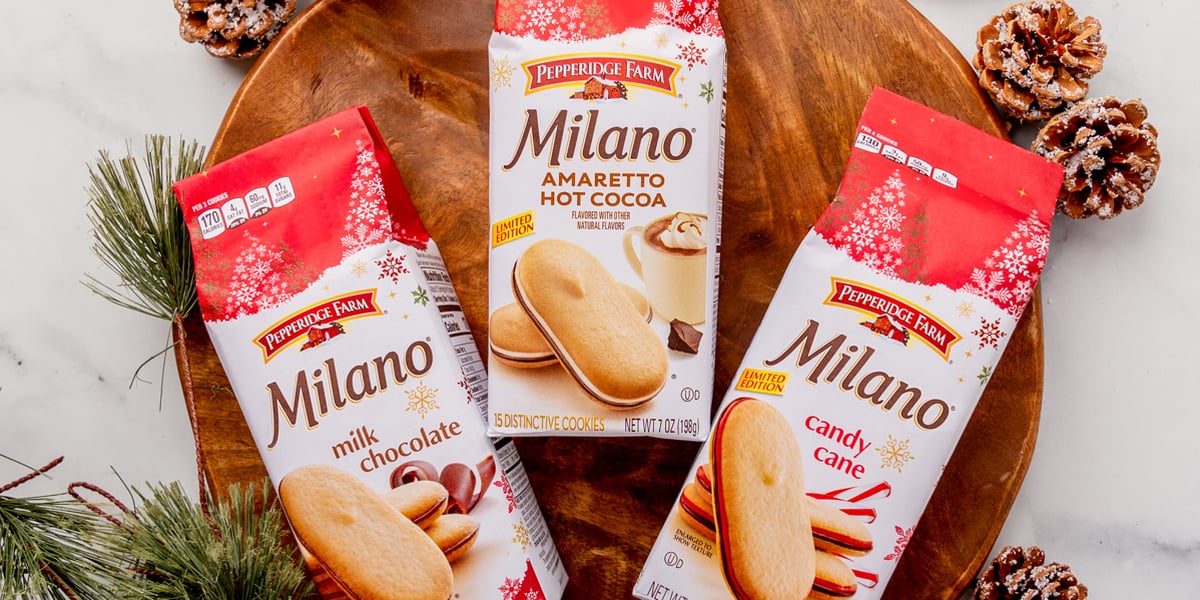 Pepperidge Farm's New Amaretto Hot Chocolate Milano Cookies | PS Food