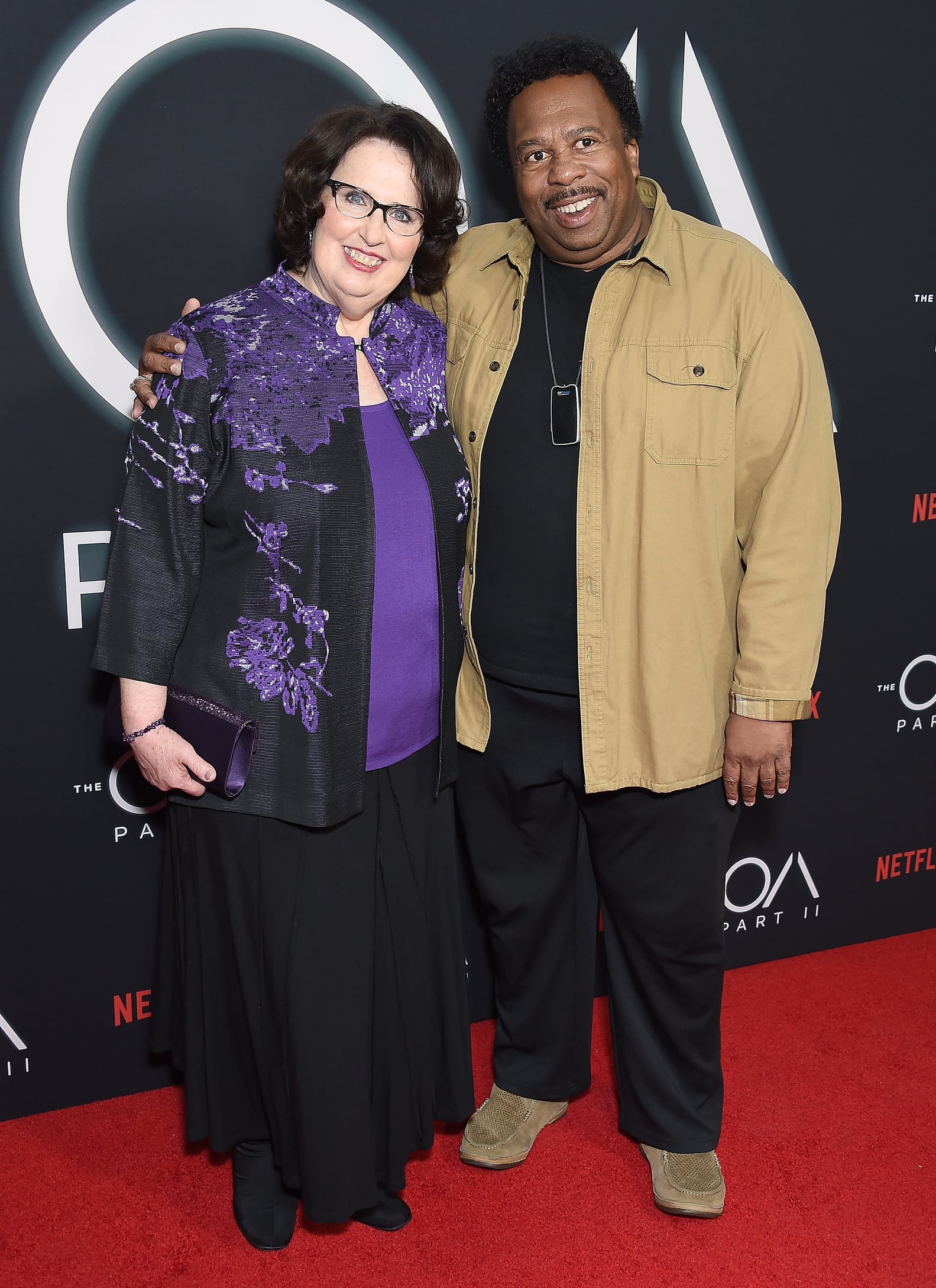 Phyllis Smith and Leslie David Baker The Office Reunion 2019 | PS ...
