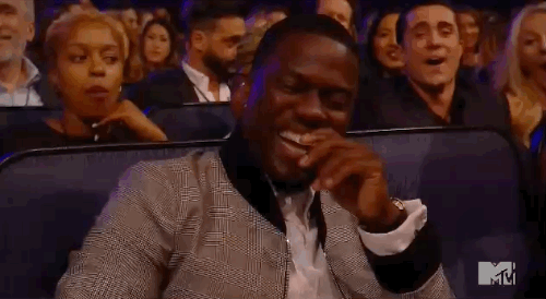 Kevin Hart Laughing Gif