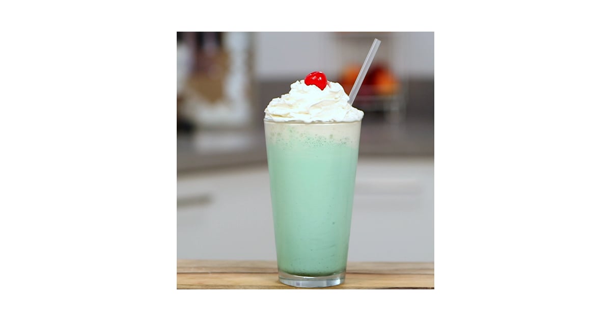Vanilla-Mint Milkshake | POPSUGAR Food