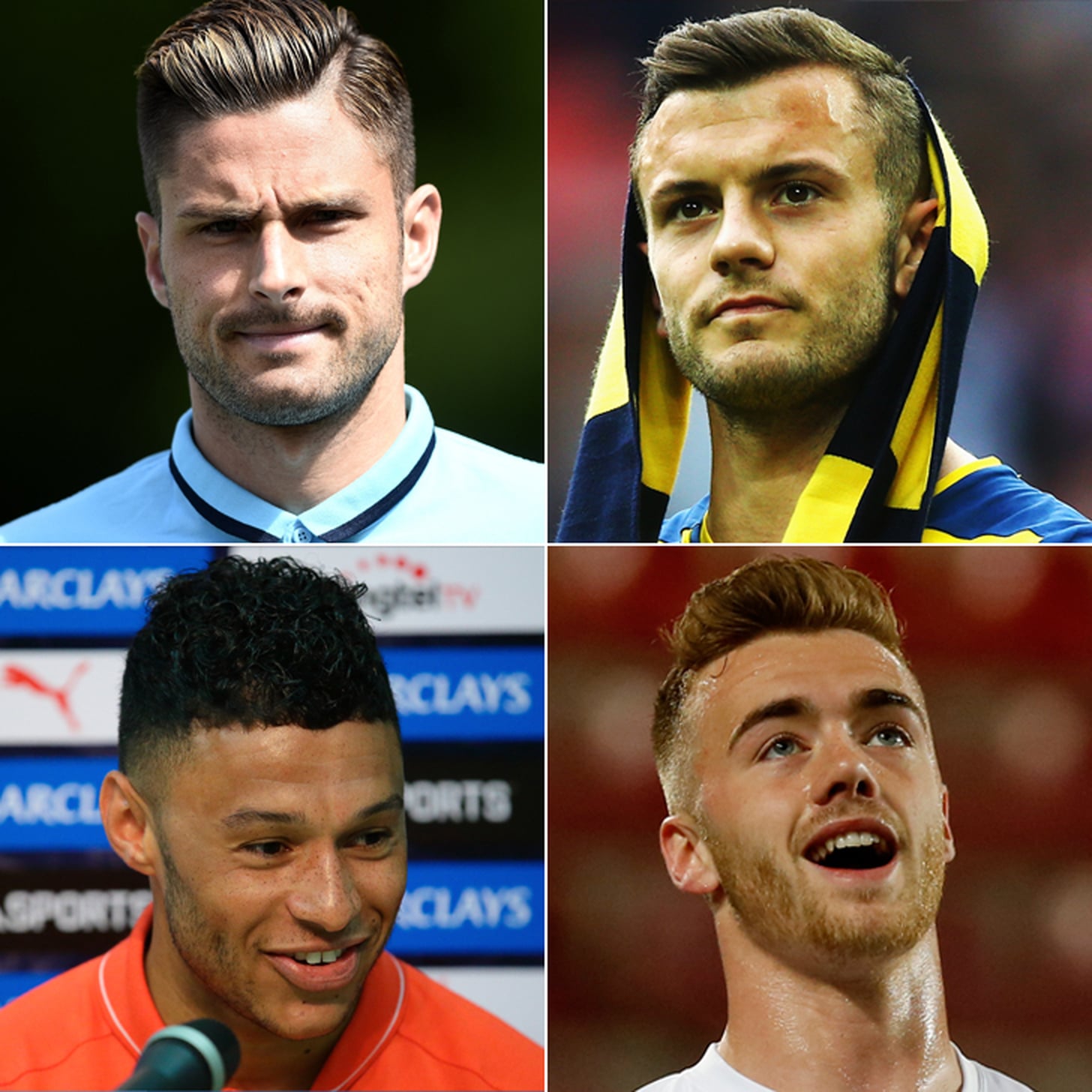Hot Players From the British Arsenal Soccer Team | PS Celebrity