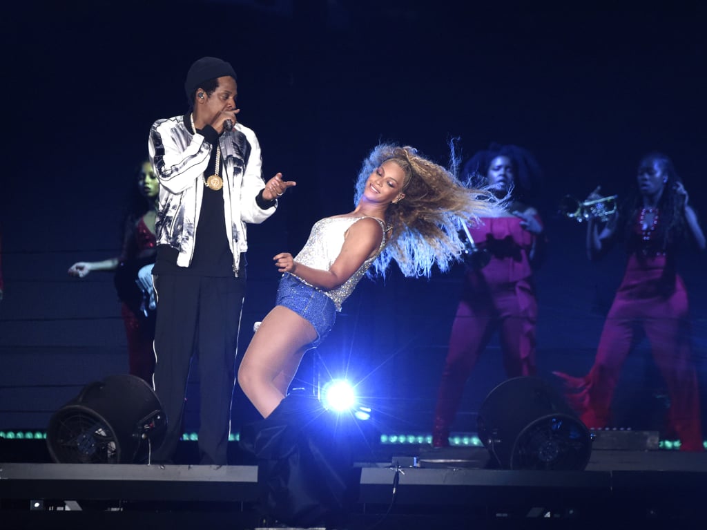 Beyoncé danced in front of her man during their concert performance ...