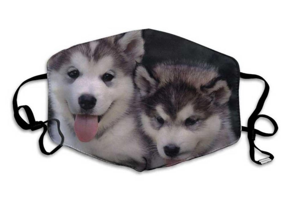 Husky Pups Face Mask | Best Animal Face Masks | POPSUGAR Smart Living ...