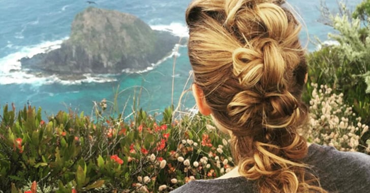 Blake Lively S Knotted Braid Fall 2015 Popsugar Beauty