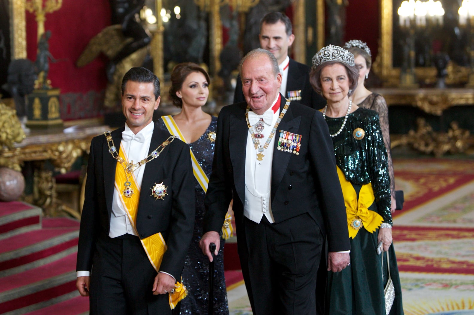 Spanish Royals Host the President of Mexico | Pictures | POPSUGAR Celebrity