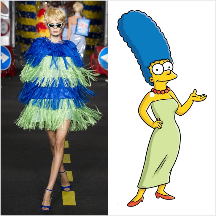 Marge Simpson Project Runway