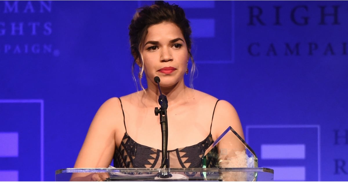 America Ferrera's Speech at Human Rights Campaign Gala 2017 | POPSUGAR ...