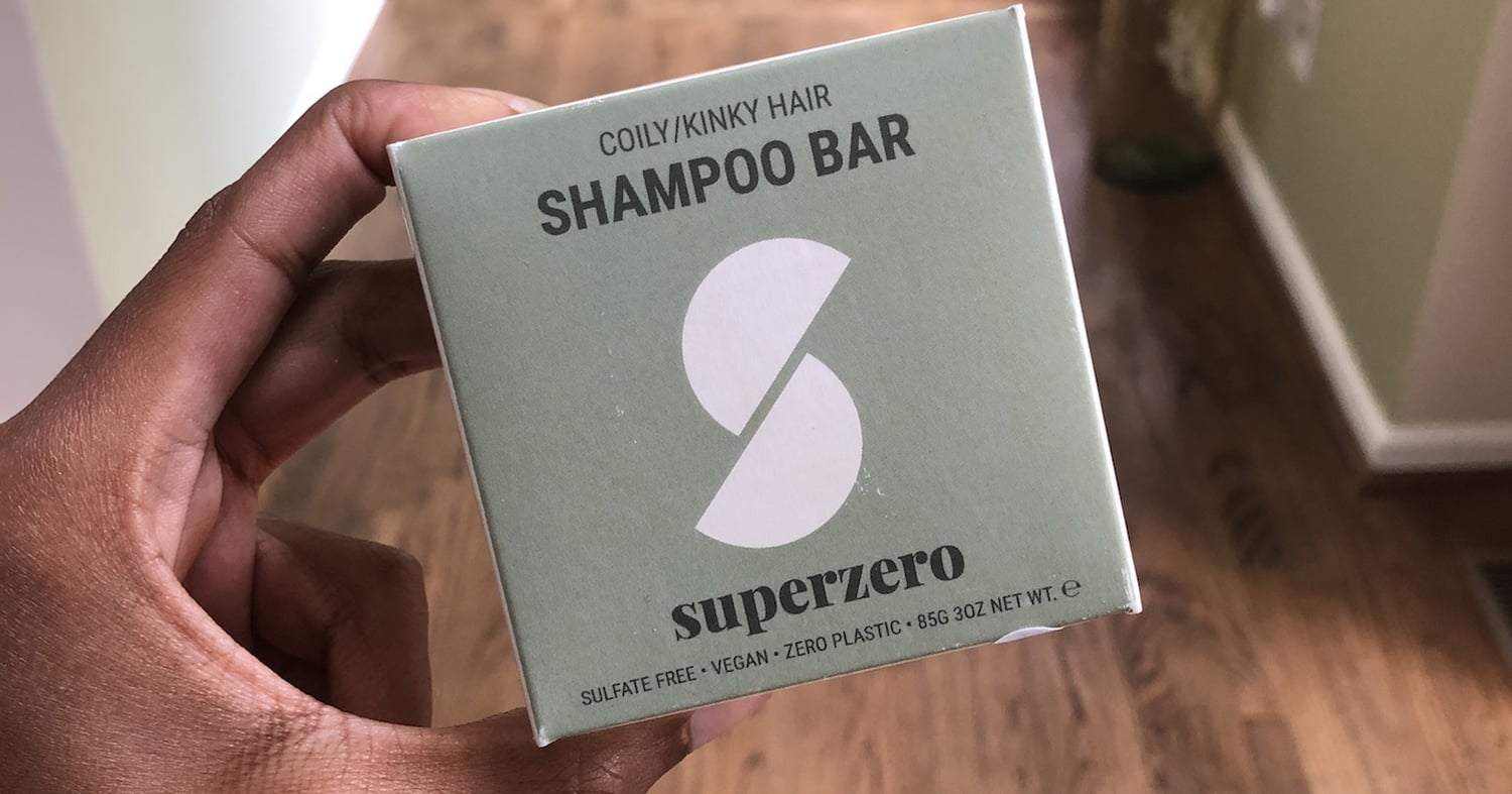 Superzero Kinky and Coily Shampoo Bar Review | PS Beauty