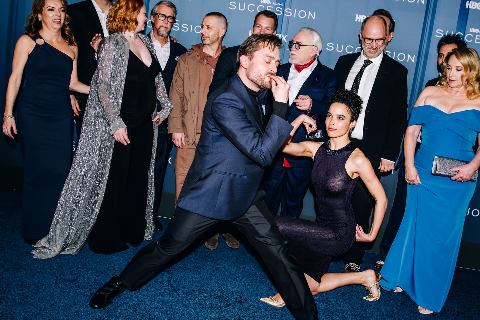 Kieran Culkin and Wife Jazz Charton at Succession Premiere | POPSUGAR ...