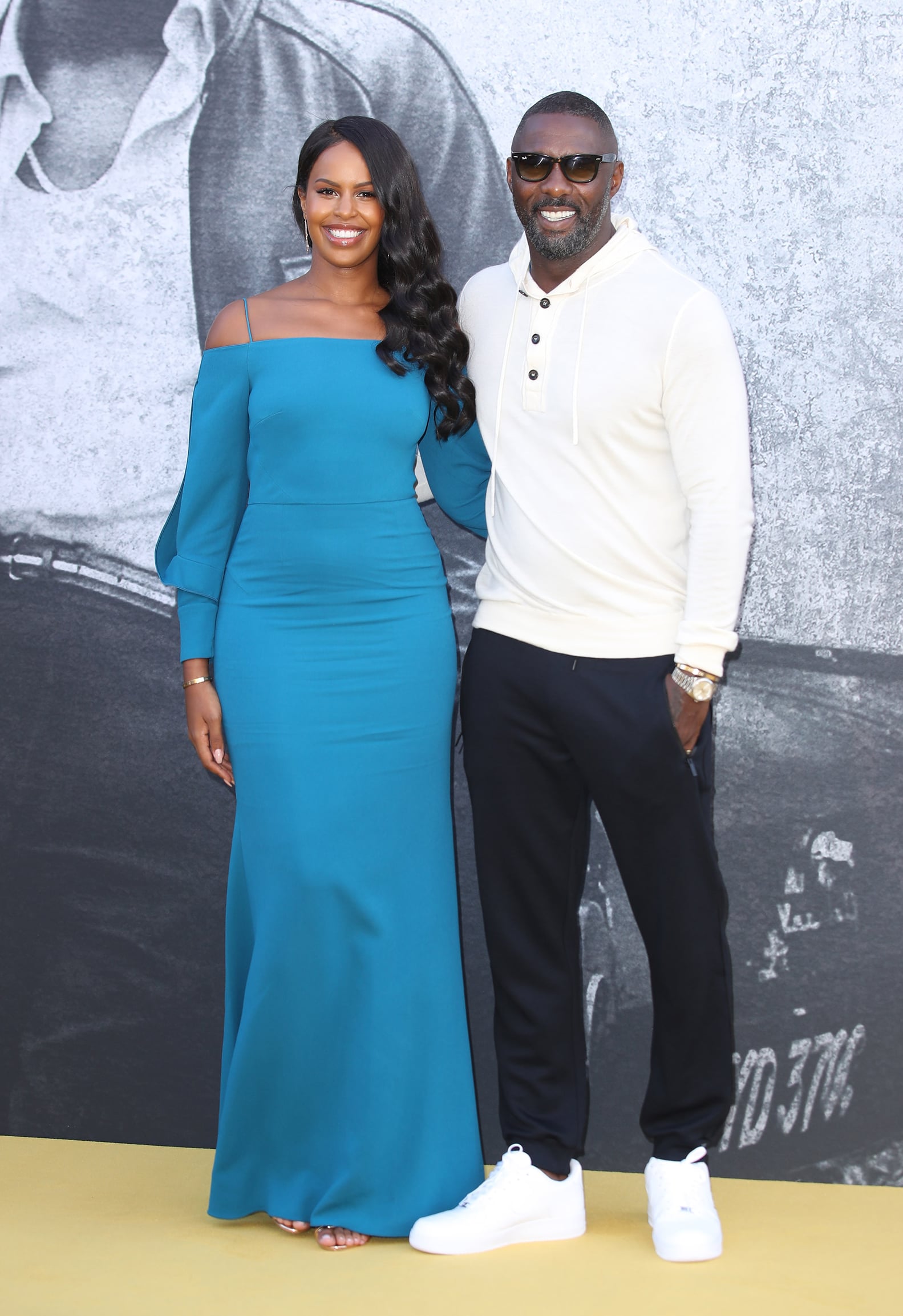 Idris Elba and Sabrina Dhowre at Yardie Premiere 2018 | PS Celebrity