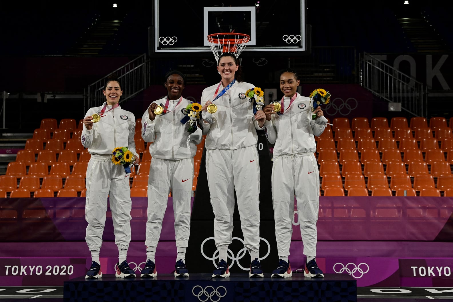 US Wins Gold in Women's 3x3 Basketball at 2021 Olympics | PS Fitness